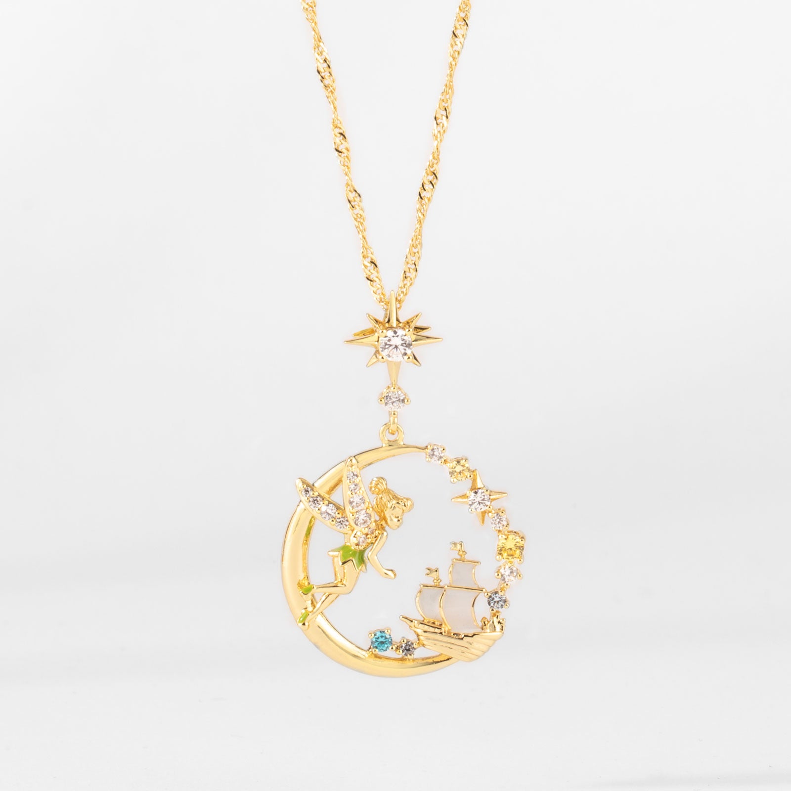 Disney Tinker Bell Pixie Power Necklace, 20-22" – Origami Owl